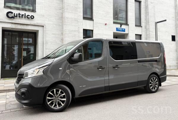 Grey Renault Trafic 2016 in Tallinn, with an engine capacity of 1.60 L and mileage of 264 thousand km for 10999 €, photo 3 on AUTOMOTO.COM.LV