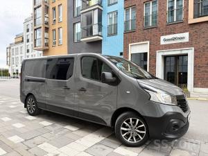 Grey Renault Trafic 2016 in Tallinn, with an engine capacity of 1.60 L and mileage of 264 thousand km for 10999 €, photo 7 on AUTOMOTO.COM.LV