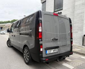 Grey Renault Trafic 2016 in Tallinn, with an engine capacity of 1.60 L and mileage of 264 thousand km for 10999 €, photo 8 on AUTOMOTO.COM.LV