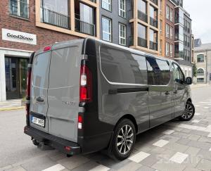 Grey Renault Trafic 2016 in Tallinn, with an engine capacity of 1.60 L and mileage of 264 thousand km for 10999 €, photo 12 on AUTOMOTO.COM.LV