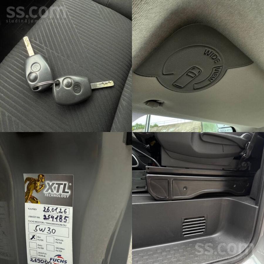 Grey Renault Trafic 2016 in Tallinn, with an engine capacity of 1.60 L and mileage of 264 thousand km for 10999 €, photo 27 on AUTOMOTO.COM.LV
