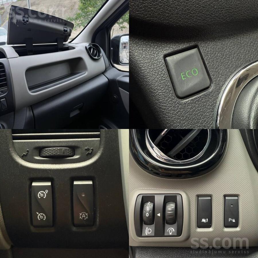 Grey Renault Trafic 2016 in Tallinn, with an engine capacity of 1.60 L and mileage of 264 thousand km for 10999 €, photo 28 on AUTOMOTO.COM.LV