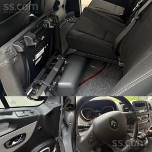 Grey Renault Trafic 2016 in Tallinn, with an engine capacity of 1.60 L and mileage of 264 thousand km for 10999 €, photo 31 on AUTOMOTO.COM.LV