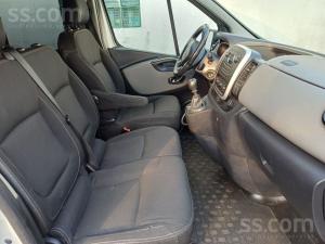 Grey Renault Trafic 2016 in Riga, with an engine capacity of 1.60 L and mileage of 191 thousand km for 7999 €, photo 8 on AUTOMOTO.COM.LV