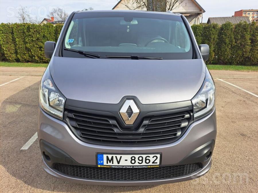Pelēks Renault Trafic 2018 Daugavpils, ar dzinēja tilpumu 1.60 L un nobraukumu 51 tūkst. km par 29888 €, foto 30 vietnē AUTOMOTO.COM.LV