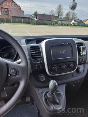 Pelēks Renault Trafic 2018 Daugavpils, ar dzinēja tilpumu 1.60 L un nobraukumu 51 tūkst. km par 29888 €, foto 13 vietnē AUTOMOTO.COM.LV
