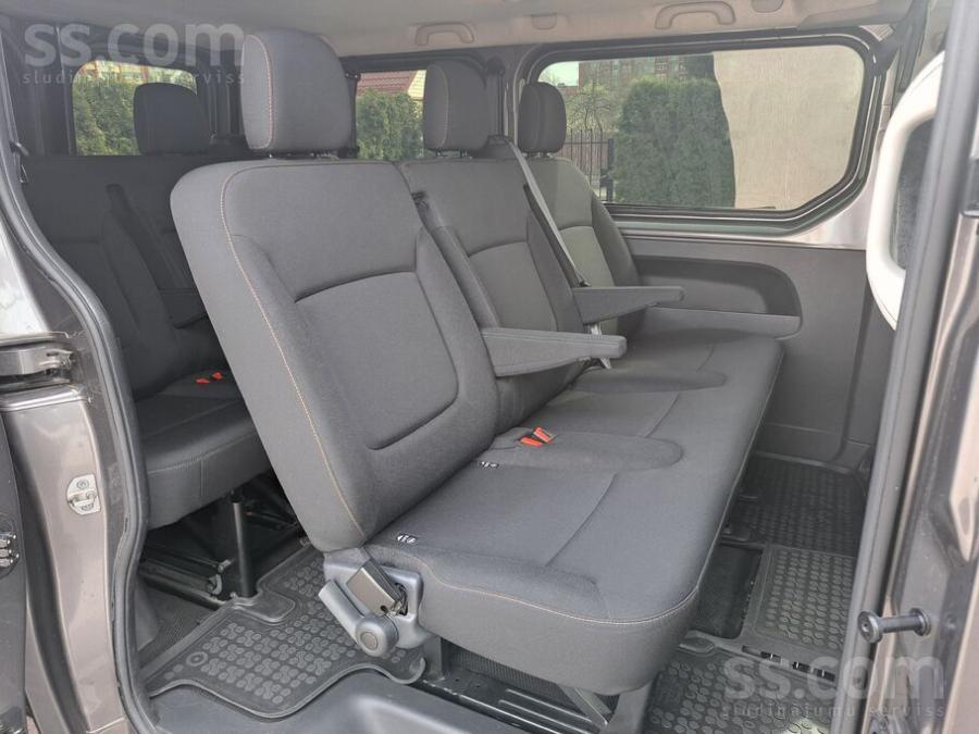 Pelēks Renault Trafic 2018 Daugavpils, ar dzinēja tilpumu 1.60 L un nobraukumu 51 tūkst. km par 29888 €, foto 17 vietnē AUTOMOTO.COM.LV