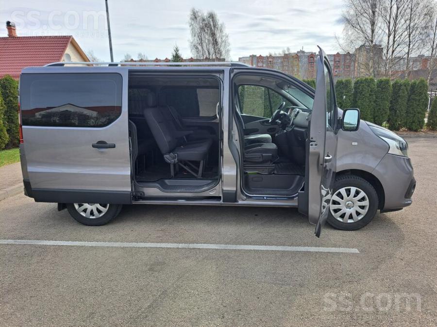 Pelēks Renault Trafic 2018 Daugavpils, ar dzinēja tilpumu 1.60 L un nobraukumu 51 tūkst. km par 29888 €, foto 23 vietnē AUTOMOTO.COM.LV