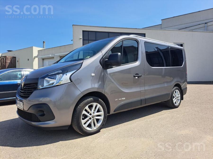 Pelēks Renault Trafic 2018 Daugavpils, ar dzinēja tilpumu 1.60 L un nobraukumu 51 tūkst. km par 29888 €, foto 35 vietnē AUTOMOTO.COM.LV