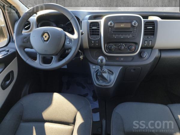 Grey Renault Trafic 2019 in Riga, with an engine capacity of 1.60 L and mileage of 167 thousand km for 15490 €, photo 9 on AUTOMOTO.COM.LV