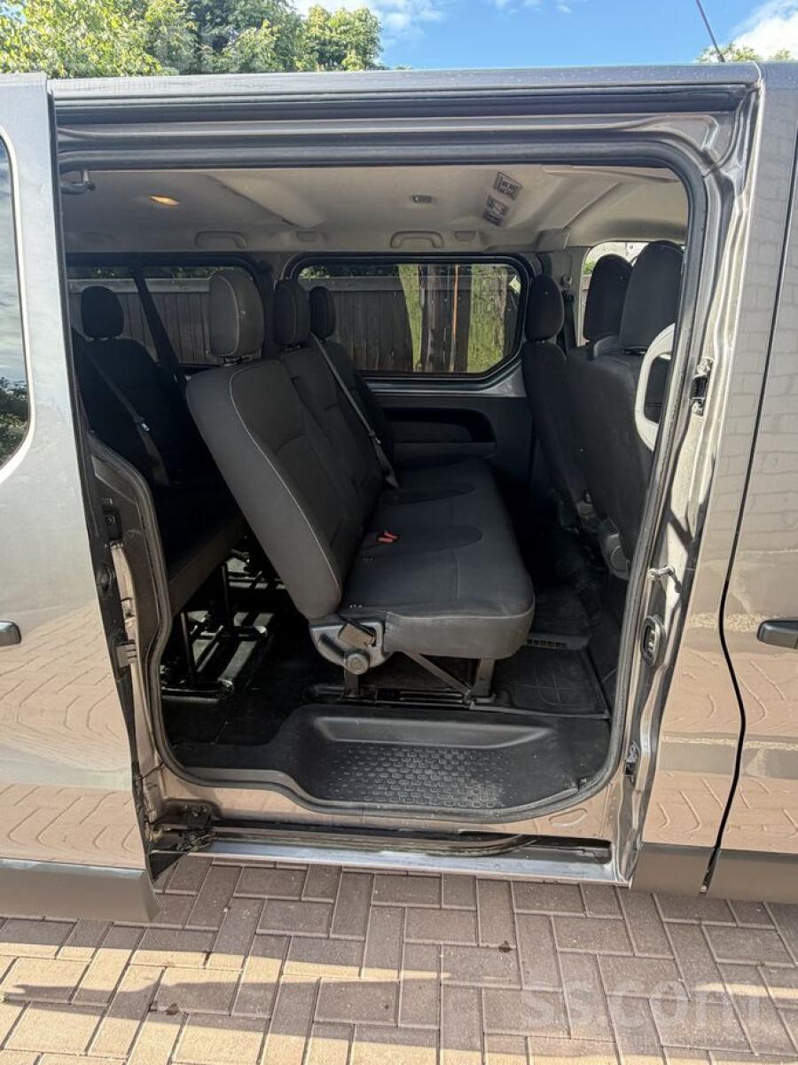 Pelēks Renault Trafic 2019 Liepāja, ar dzinēja tilpumu 1.60 L un nobraukumu 260 tūkst. km par 11950 €, foto 9 vietnē AUTOMOTO.COM.LV