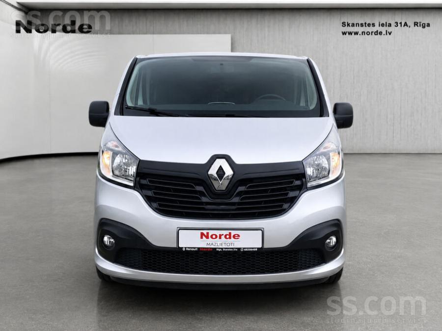 Grey Renault Trafic 2019 in Riga, with an engine capacity of 1.60 L and mileage of 168 thousand km for 17490 €, photo 3 on AUTOMOTO.COM.LV