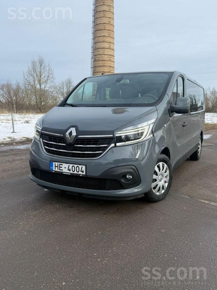 Pelēks Renault Trafic 2020 Rīga, ar dzinēja tilpumu 2.00 L un nobraukumu 197 tūkst. km par 23500 €, foto 1 vietnē AUTOMOTO.COM.LV