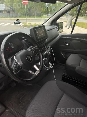 Pelēks Renault Trafic 2022 Rīga, ar dzinēja tilpumu 2.00 L un nobraukumu 128 tūkst. km par 26600 €, foto 6 vietnē AUTOMOTO.COM.LV