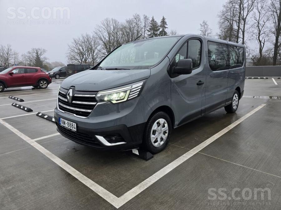 Pelēks Renault Trafic 2023 Rīga, ar dzinēja tilpumu 2.00 L un nobraukumu 37 tūkst. km par 32500 €, foto 1 vietnē AUTOMOTO.COM.LV