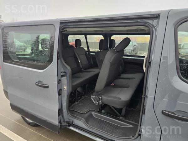 Grey Renault Trafic 2023 in Riga, with an engine capacity of 2.00 L and mileage of 37 thousand km for 32500 €, photo 9 on AUTOMOTO.COM.LV