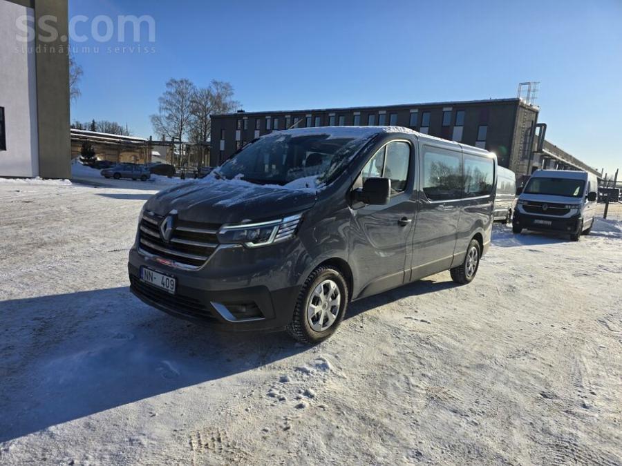 Pelēks Renault Trafic 2023 Rīga, ar dzinēja tilpumu 2.00 L un nobraukumu 50 tūkst. km par 31500 €, foto 1 vietnē AUTOMOTO.COM.LV