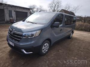 Grey Renault Trafic 2023 in Riga, with an engine capacity of 2.00 L and mileage of 53 thousand km for 29950 €, photo 7 on AUTOMOTO.COM.LV