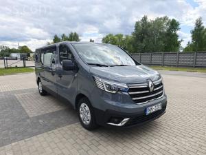 Grey Renault Trafic 2023 in Riga, with an engine capacity of 2.00 L and mileage of 51 thousand km for 31500 €, photo 8 on AUTOMOTO.COM.LV