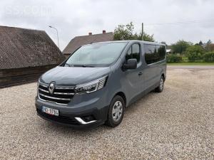 Grey Renault Trafic 2023 in Valmiera, with an engine capacity of 2.00 L and mileage of 81 thousand km for 25500 €, photo  on AUTOMOTO.COM.LV