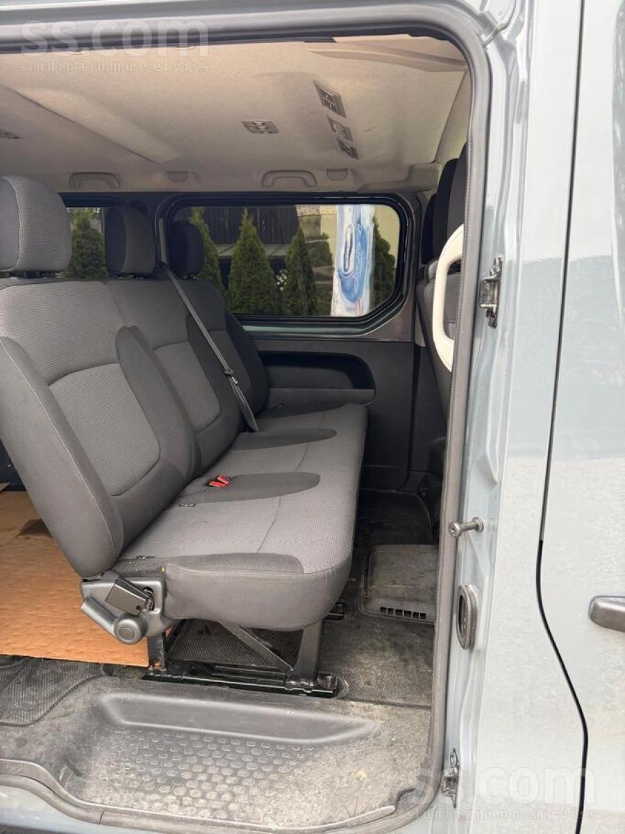 Pelēks Renault Trafic 2023 Valmiera, ar dzinēja tilpumu 2.00 L un nobraukumu 81 tūkst. km par 25500 €, foto 8 vietnē AUTOMOTO.COM.LV