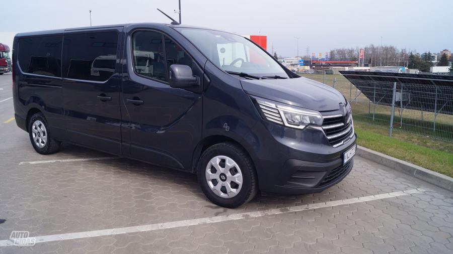 Grey Renault Trafic 2025 in Kaunas, with an engine capacity of 2.00 L and mileage of 180 thousand km for 29950 €, photo 9 on AUTOMOTO.COM.LV
