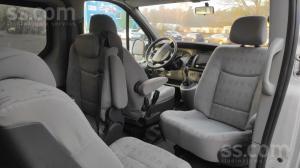 Grey Renault Trafic 2005 in Riga, with an engine capacity of 2.50 L and mileage of 311 thousand km for 5550 €, photo 8 on AUTOMOTO.COM.LV