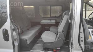 Grey Renault Trafic 2005 in Riga, with an engine capacity of 2.50 L and mileage of 311 thousand km for 5550 €, photo 9 on AUTOMOTO.COM.LV