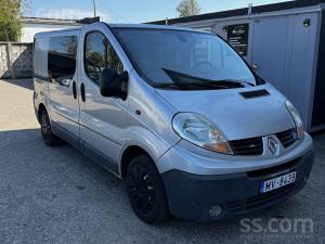 Серый Рено Трафик 2007 в Даугавпилс, объемом двигателя 2.00 л и пробегом 0 тыс. км за 3600 €, фото  на AUTOMOTO.COM.LV