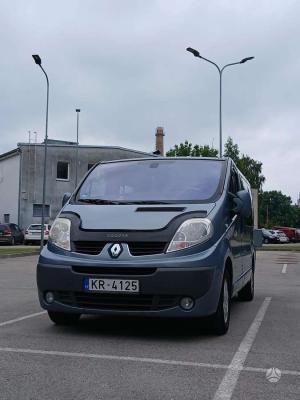 Grey Renault Trafic 2008 in Riga, with an engine capacity of 2.46 L and mileage of 300 thousand km for 8000 €, photo  on AUTOMOTO.COM.LV
