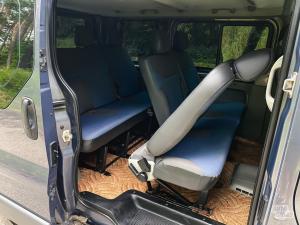 Grey Renault Trafic 2011 in Vilnius, with an engine capacity of 2.00 L and mileage of 167 thousand km for 10950 €, photo 17 on AUTOMOTO.COM.LV