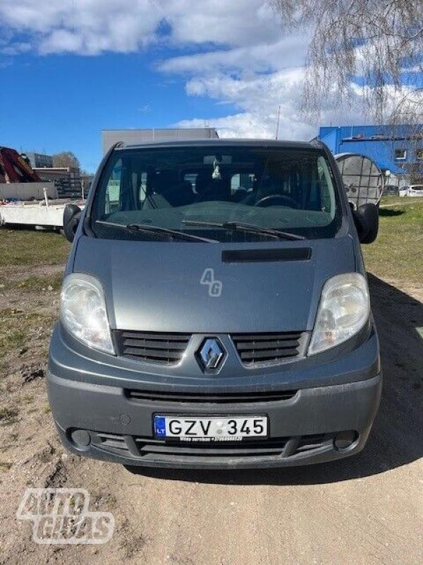 Grey Renault Trafic 2013 in Gargzdai, with an engine capacity of 2.00 L and mileage of 341 thousand km for 6000 €, photo 1 on AUTOMOTO.COM.LV