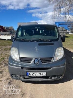 Grey Renault Trafic 2013 in Gargzdai, with an engine capacity of 2.00 L and mileage of 341 thousand km for 6000 €, photo  on AUTOMOTO.COM.LV