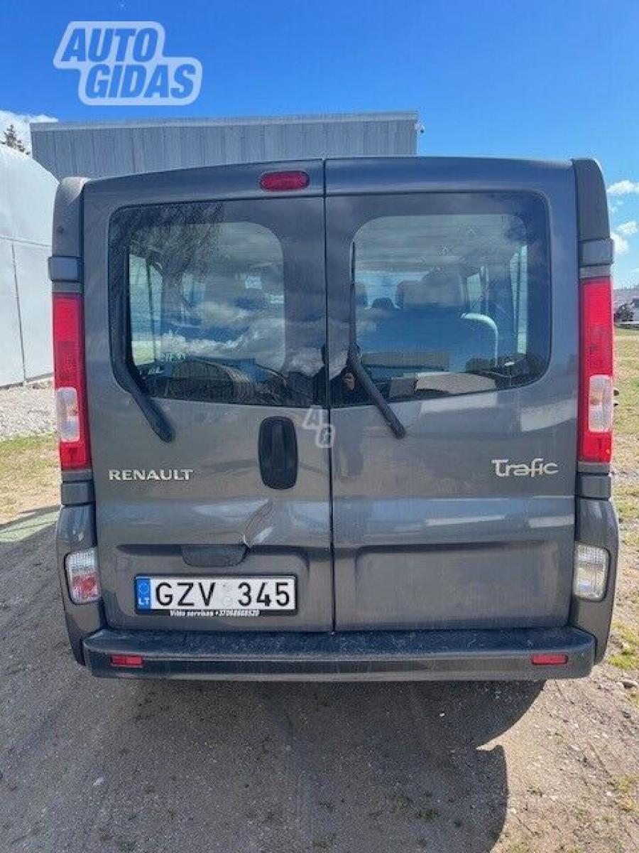 Grey Renault Trafic 2013 in Gargzdai, with an engine capacity of 2.00 L and mileage of 341 thousand km for 6000 €, photo 5 on AUTOMOTO.COM.LV