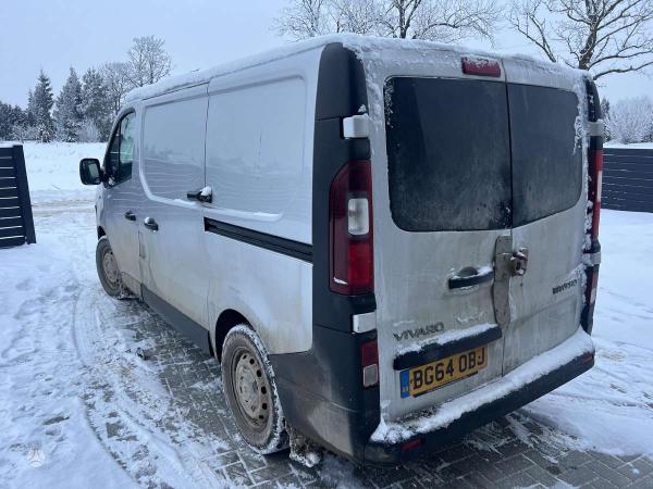 Grey Renault Trafic 2014 in Kaunas, with an engine capacity of 1.60 L and mileage of 170 thousand km for 2950 €, photo 3 on AUTOMOTO.COM.LV