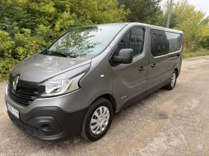 Pelēks Renault Trafic 2015 Viļņa, ar dzinēja tilpumu 1.60 L un nobraukumu 279 tūkst. km par 6900 €, foto  vietnē AUTOMOTO.COM.LV