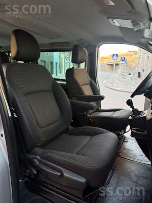 Grey Renault Trafic 2016 in Tallinn, with an engine capacity of 1.60 L and mileage of 280 thousand km for 11499 €, photo 26 on AUTOMOTO.COM.LV