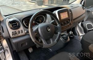 Grey Renault Trafic 2016 in Tallinn, with an engine capacity of 1.60 L and mileage of 280 thousand km for 11499 €, photo 27 on AUTOMOTO.COM.LV