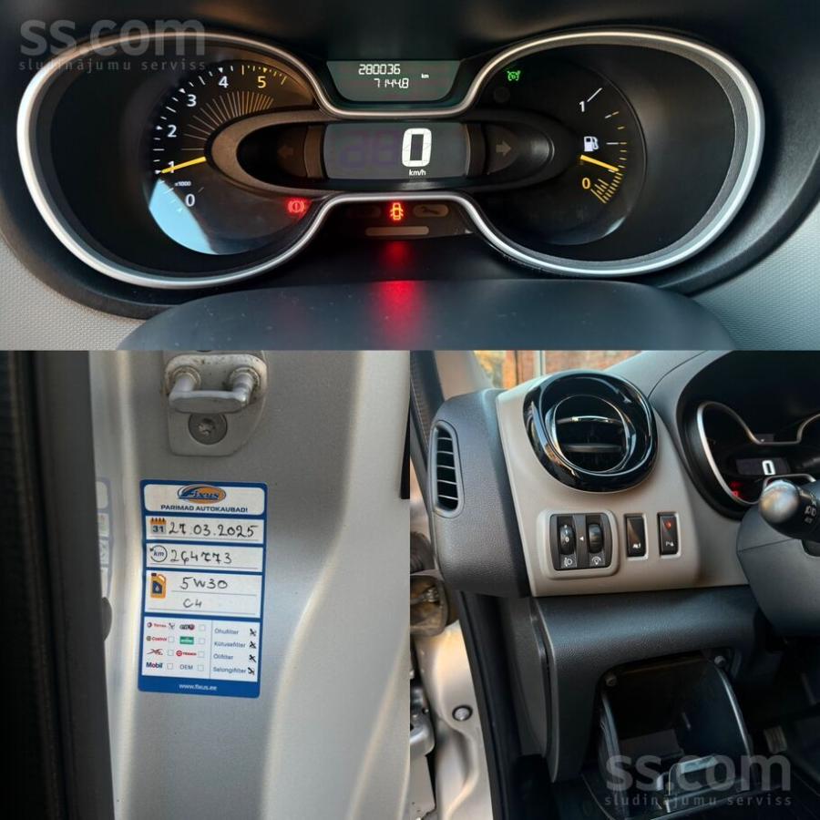 Grey Renault Trafic 2016 in Tallinn, with an engine capacity of 1.60 L and mileage of 280 thousand km for 11499 €, photo 30 on AUTOMOTO.COM.LV