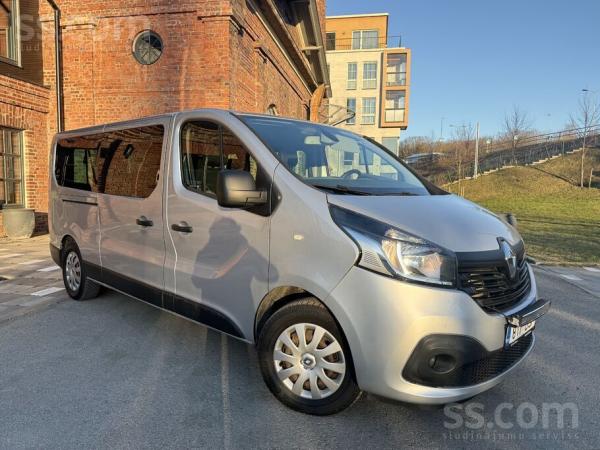 Grey Renault Trafic 2016 in Tallinn, with an engine capacity of 1.60 L and mileage of 280 thousand km for 11499 €, photo 9 on AUTOMOTO.COM.LV