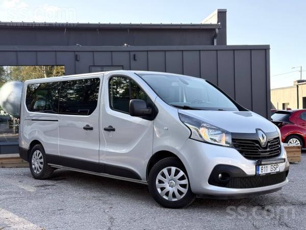 Grey Renault Trafic 2016 in Tallinn, with an engine capacity of 1.60 L and mileage of 280 thousand km for 9490 €, photo 6 on AUTOMOTO.COM.LV