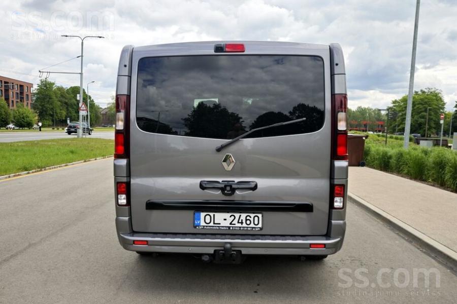 Серый Рено Трафик 2018 в Рига, объемом двигателя 1.60 л и пробегом 155 тыс. км за 21500 €, фото 6 на AUTOMOTO.COM.LV