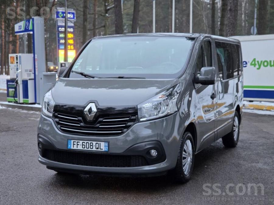 Grey Renault Trafic 2019 in Riga, with an engine capacity of 1.60 L and mileage of 180 thousand km for 13500 €, photo 5 on AUTOMOTO.COM.LV