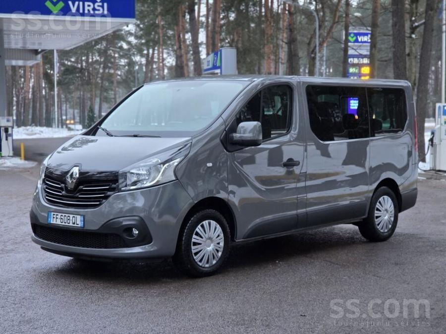 Grey Renault Trafic 2019 in Riga, with an engine capacity of 1.60 L and mileage of 180 thousand km for 13500 €, photo 6 on AUTOMOTO.COM.LV