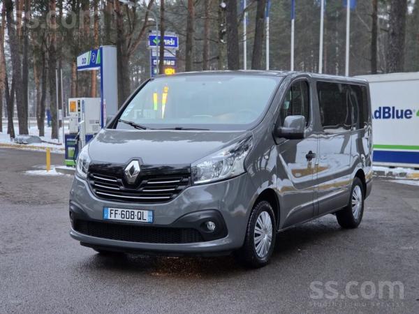Pelēks Renault Trafic 2019 Rīga, ar dzinēja tilpumu 1.60 L un nobraukumu 180 tūkst. km par 13500 €, foto 7 vietnē AUTOMOTO.COM.LV