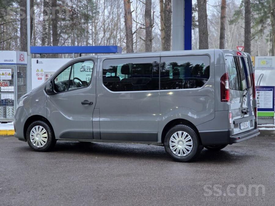 Grey Renault Trafic 2019 in Riga, with an engine capacity of 1.60 L and mileage of 180 thousand km for 13500 €, photo 16 on AUTOMOTO.COM.LV
