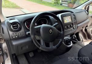 Grey Renault Trafic 2019 in Tallinn, with an engine capacity of 2.00 L and mileage of 203 thousand km for 16990 €, photo 23 on AUTOMOTO.COM.LV