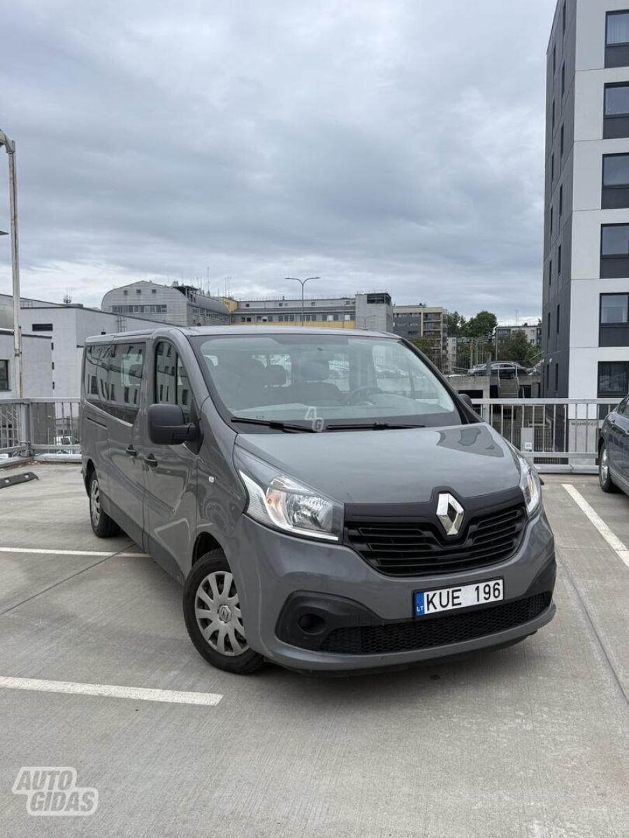 Grey Renault Trafic 2019 in Vilnius, with an engine capacity of 1.60 L and mileage of 181 thousand km for 11700 €, photo 3 on AUTOMOTO.COM.LV