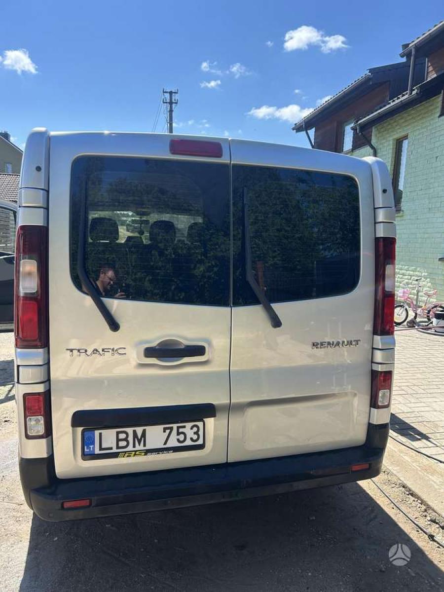 Серый Рено Трафик 2019 в Вильнюс, объемом двигателя 1.60 л и пробегом 150 тыс. км за 13200 €, фото 9 на AUTOMOTO.COM.LV