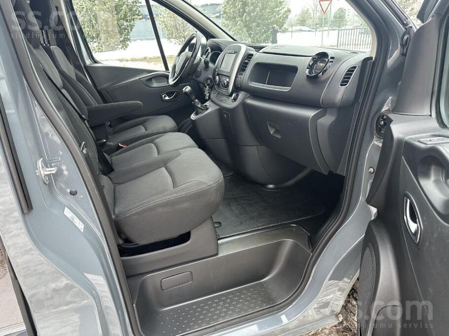 Pelēks Renault Trafic 2021 Tallina, ar dzinēja tilpumu 2.00 L un nobraukumu 51 tūkst. km par 22500 €, foto 15 vietnē AUTOMOTO.COM.LV